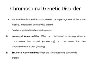 Karyotype of genetic disorder.pptx
