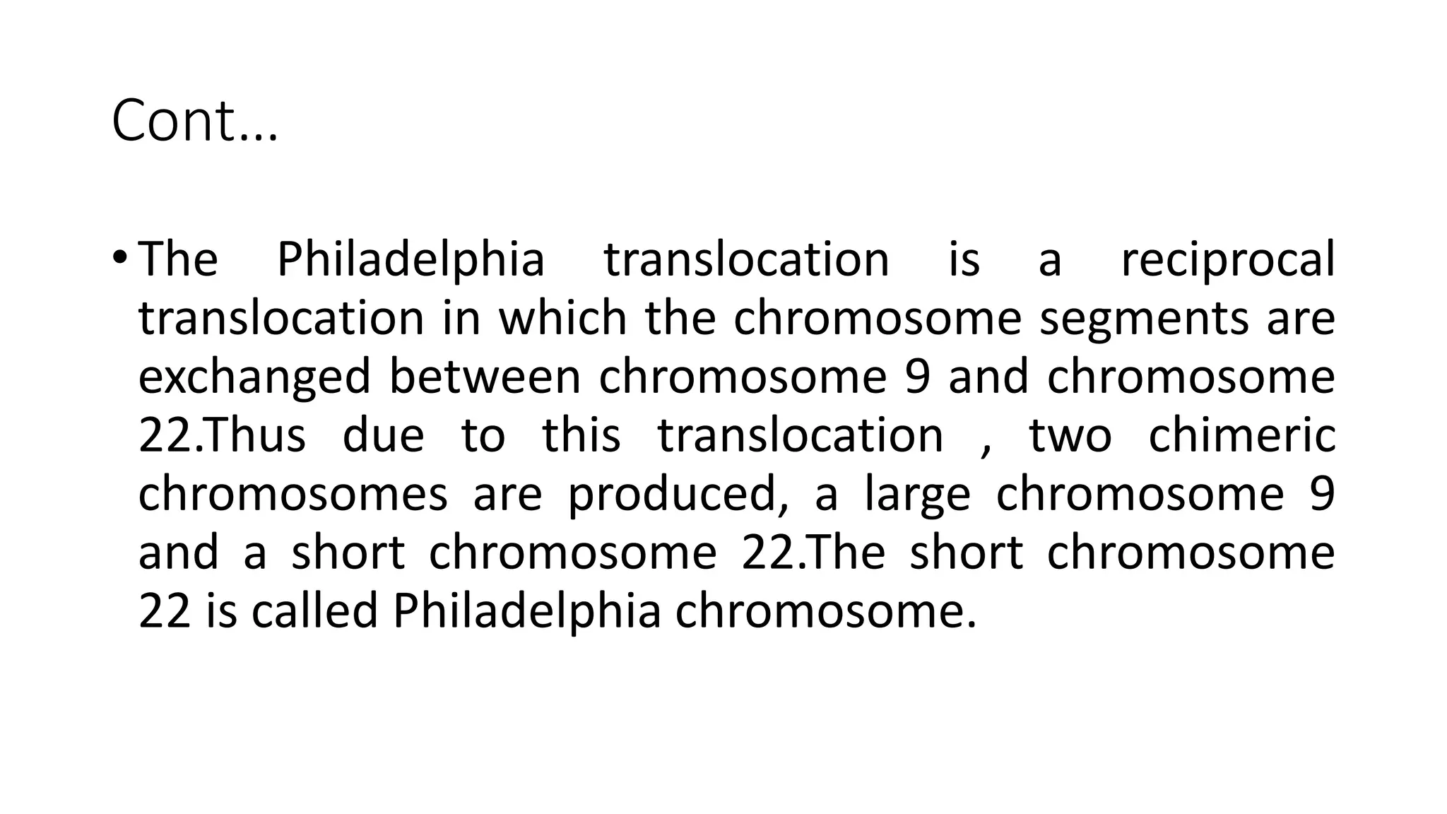 Karyotyping & Philadelphia Chromosme in Nursing | PPTX