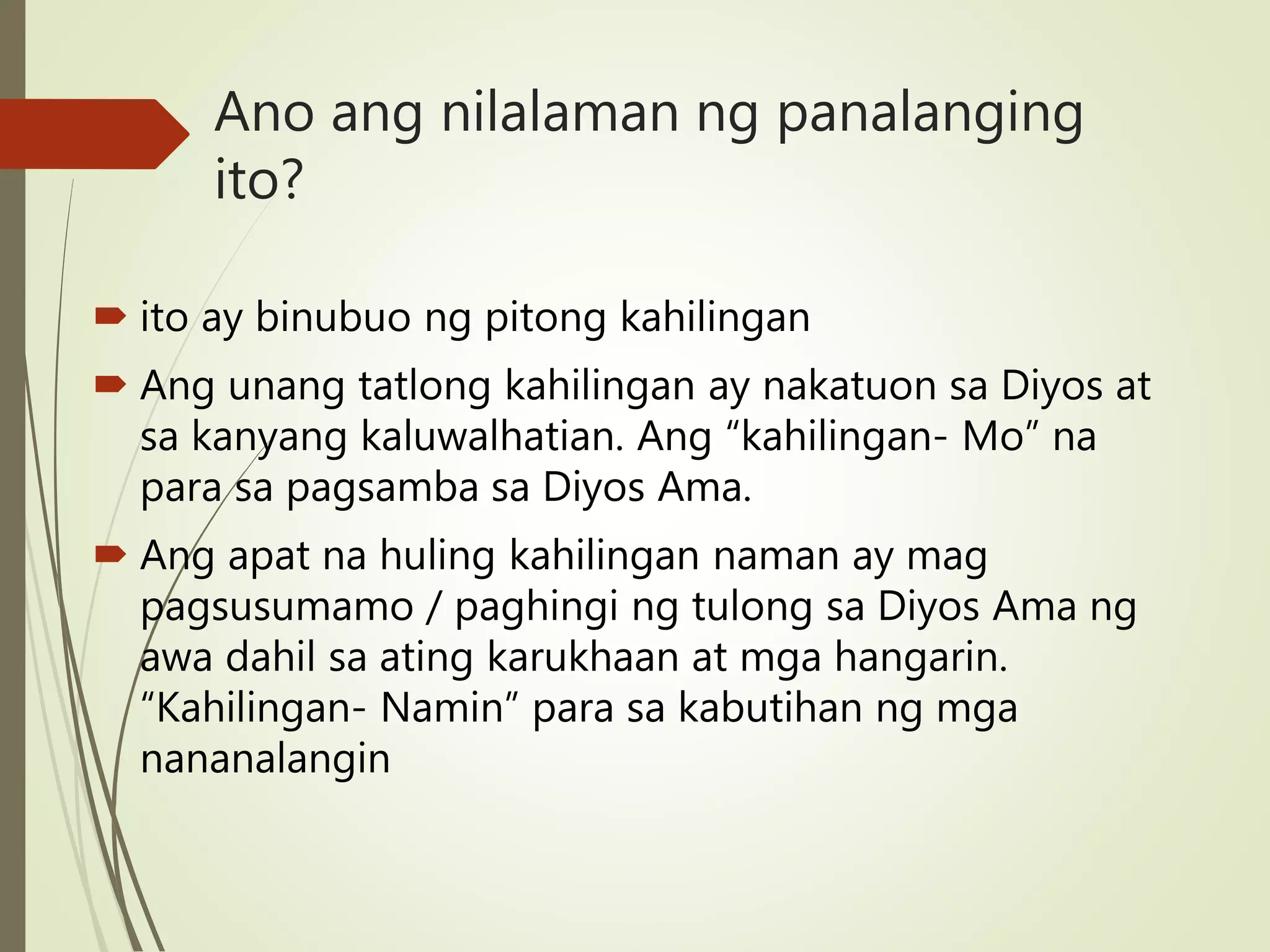 KATEKESIS SA SAKRAMENTO NG KASAL | PPTX