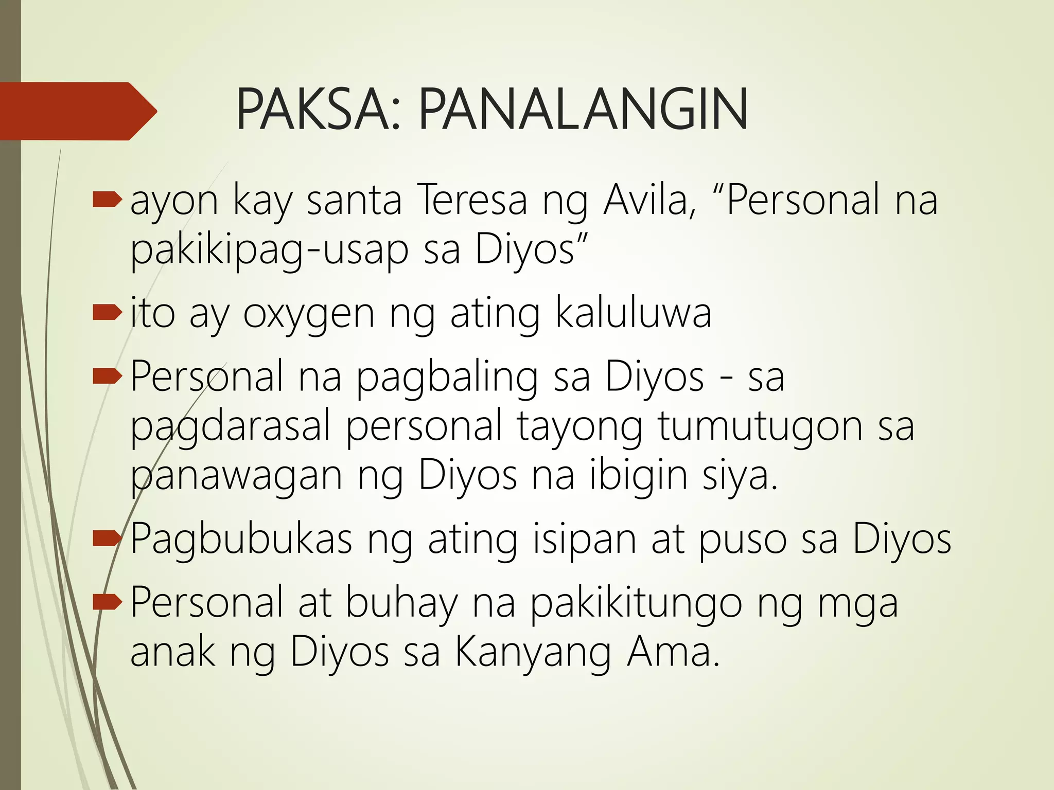 KATEKESIS SA SAKRAMENTO NG KASAL | PPTX