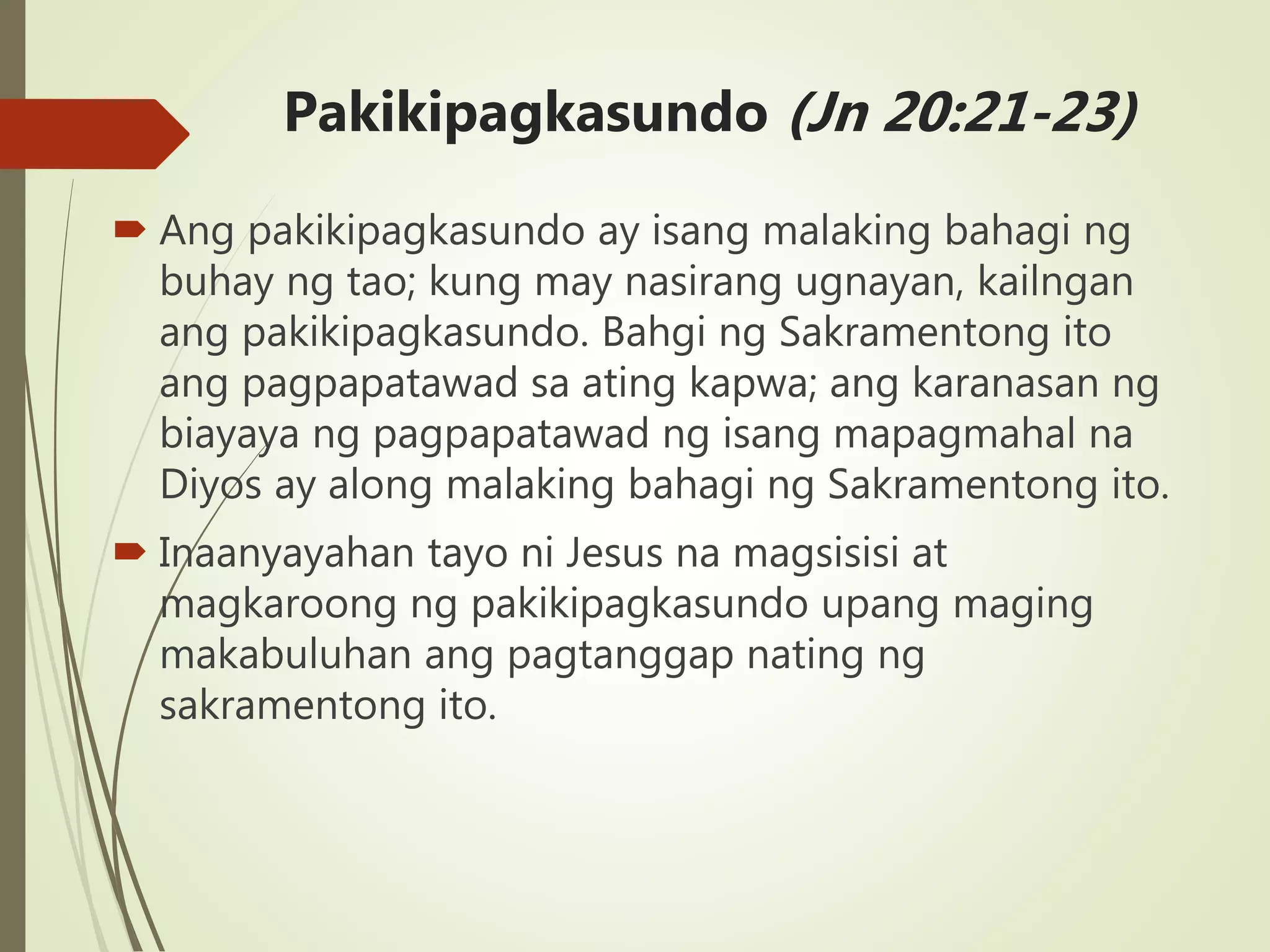 KATEKESIS SA SAKRAMENTO NG KASAL | PPTX