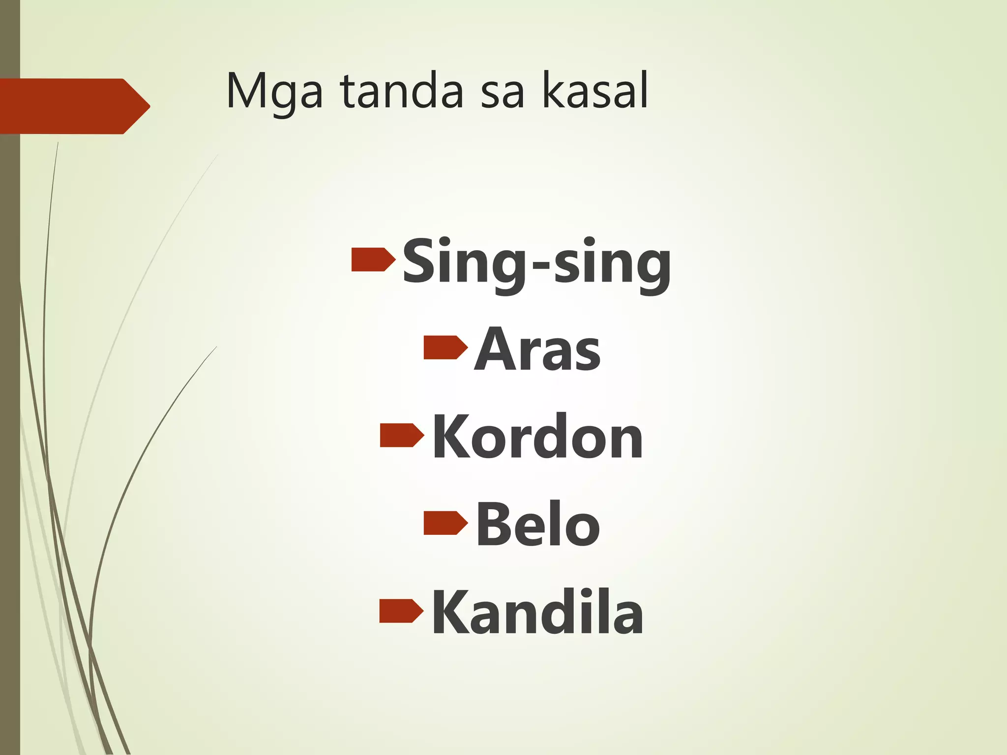 KATEKESIS SA SAKRAMENTO NG KASAL | PPTX