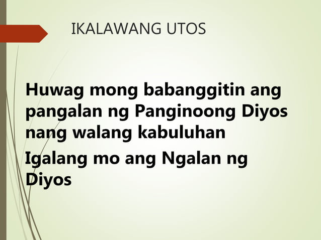 KATEKESIS SA SAKRAMENTO NG KASAL | PPTX