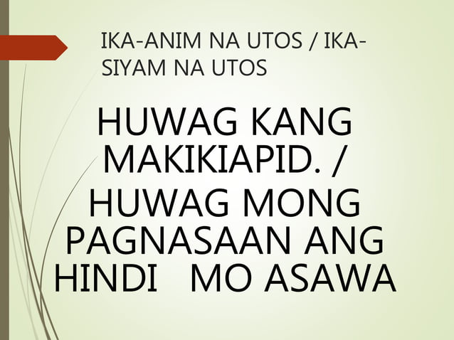 KATEKESIS SA SAKRAMENTO NG KASAL | PPTX