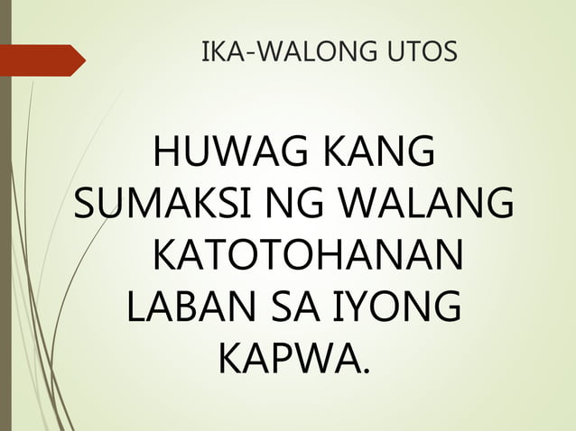 KATEKESIS SA SAKRAMENTO NG KASAL | PPTX