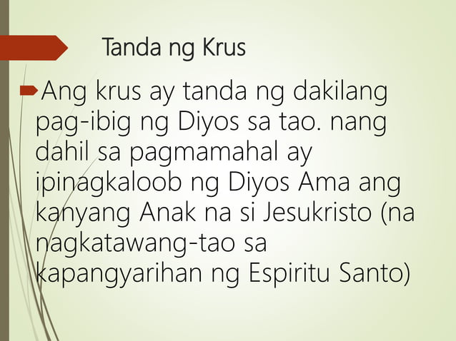 KATEKESIS SA SAKRAMENTO NG KASAL | PPTX