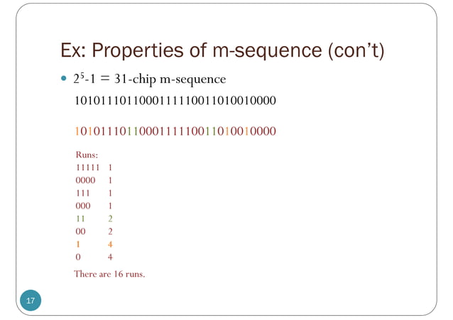 kasami spreading code example with explanation.pdf