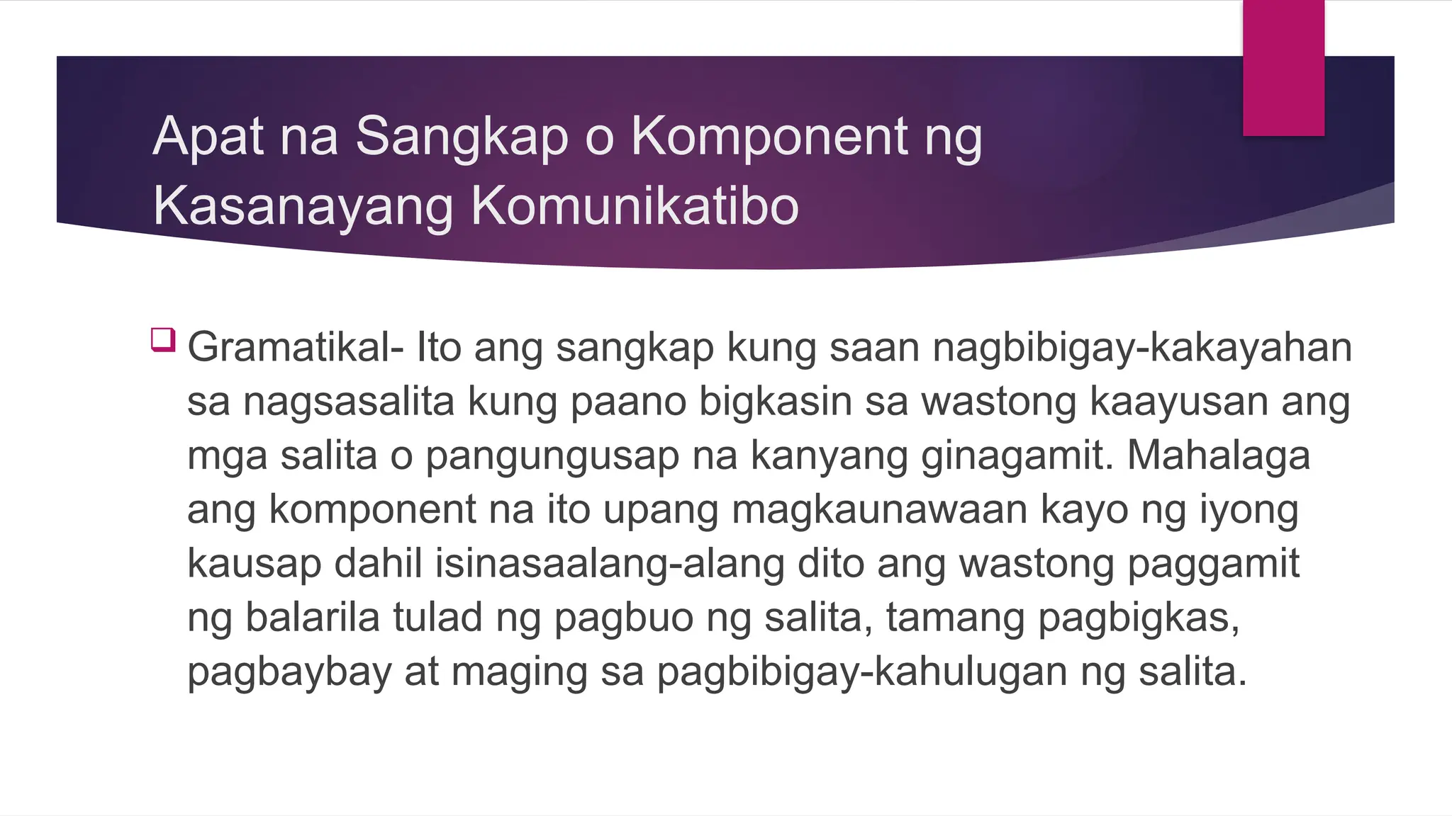 Kasanayang Komunikatibo.pptx.FILIPINO 10 | PPTX