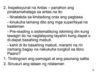 Kasanayan sa pagbasa | PPT