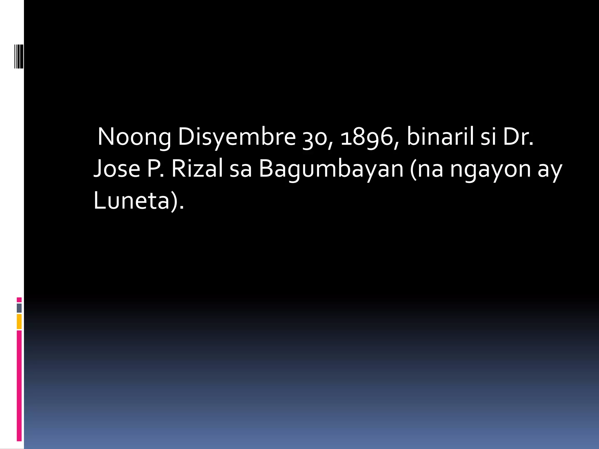 Mga Kasawian ni Jose Rizal | PPTX