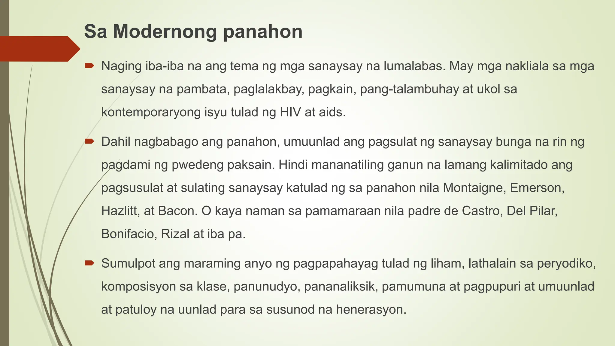 KASAYSAYAN_080430.pptx Sanaysay at Talumpati | PPTX