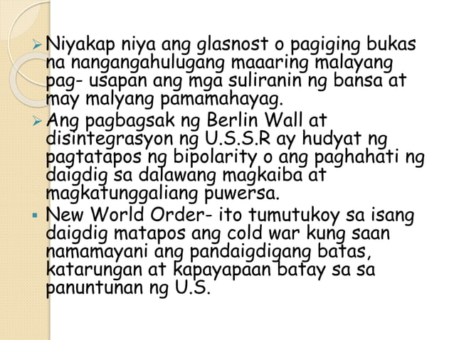 Kasaysayan at epekto ng cold war | PPTX