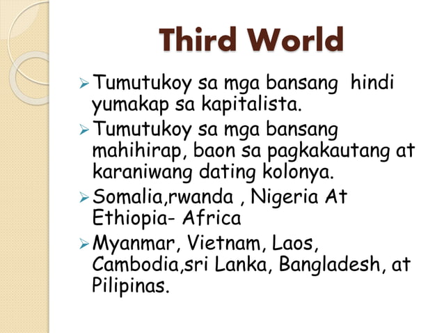 Kasaysayan at epekto ng cold war | PPTX