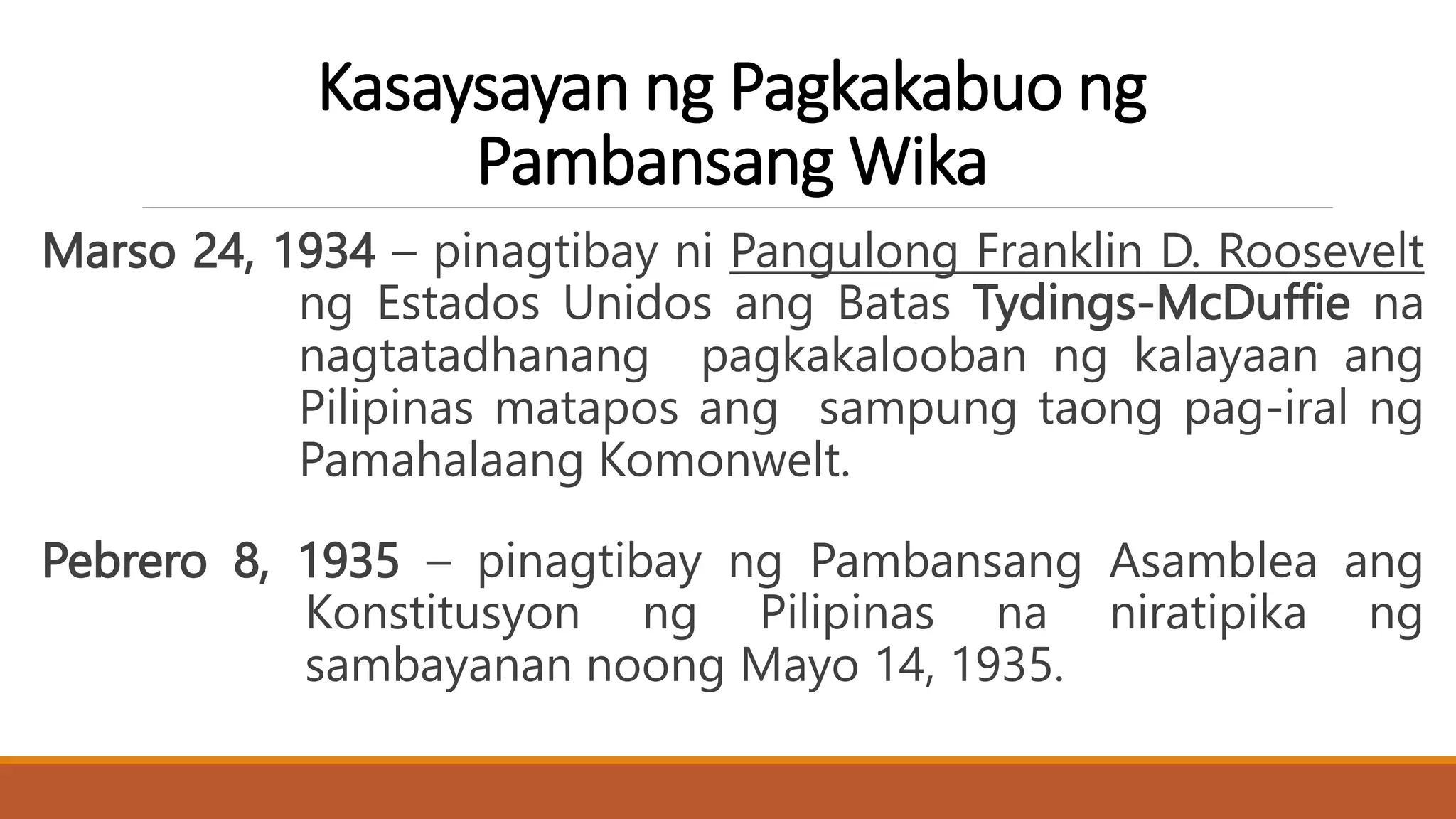 Kasaysayan at Pagkakabuo ng Wikang Pambansa.pptx
