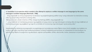 KASAYSAYAN AT TUNGKULIN NG PAGSASALIN SA PAGSULONG NG.pptx