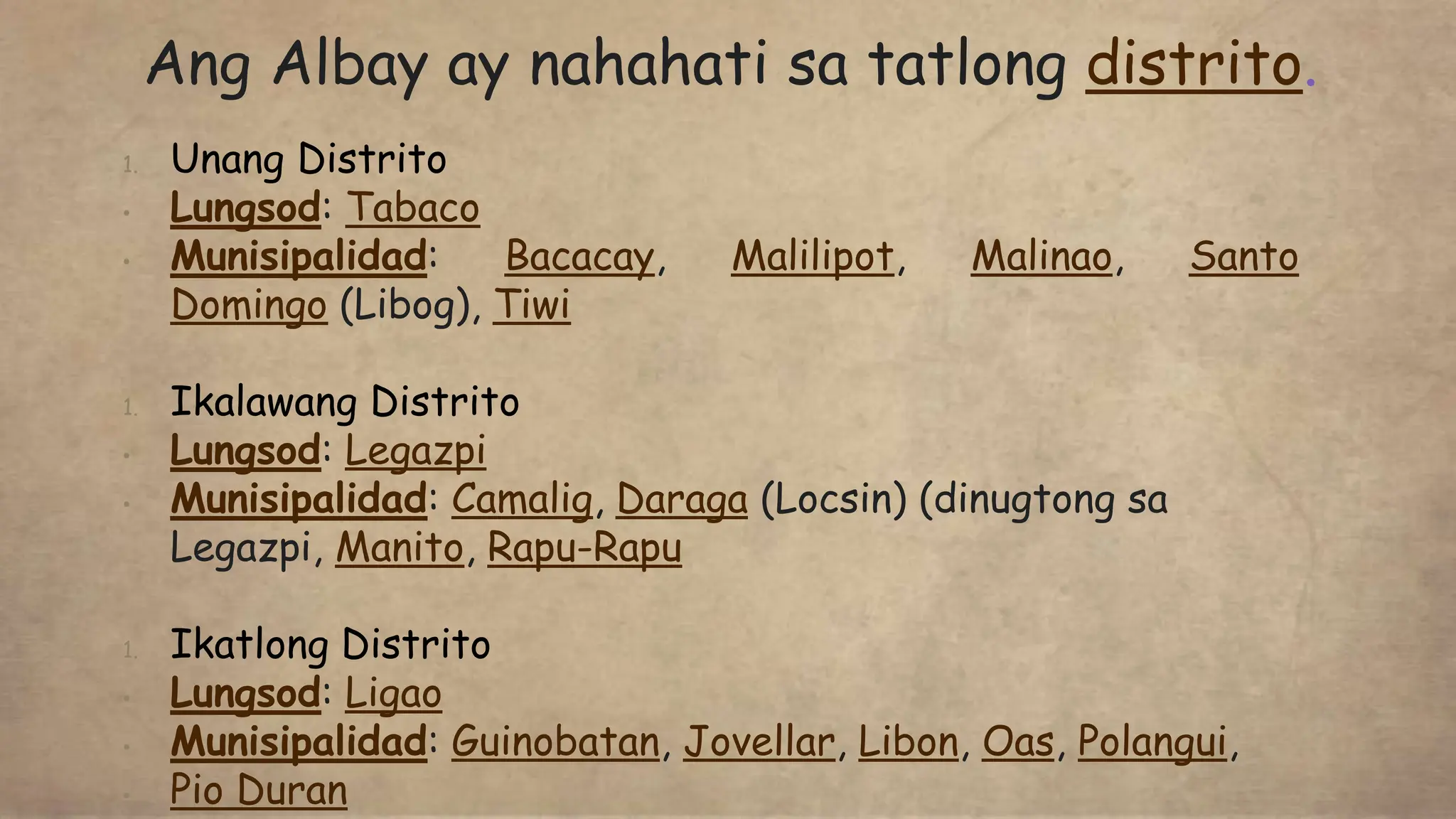 kasaysayan ng albay.pptx ap subject kasaysayan ng albay | PPTX