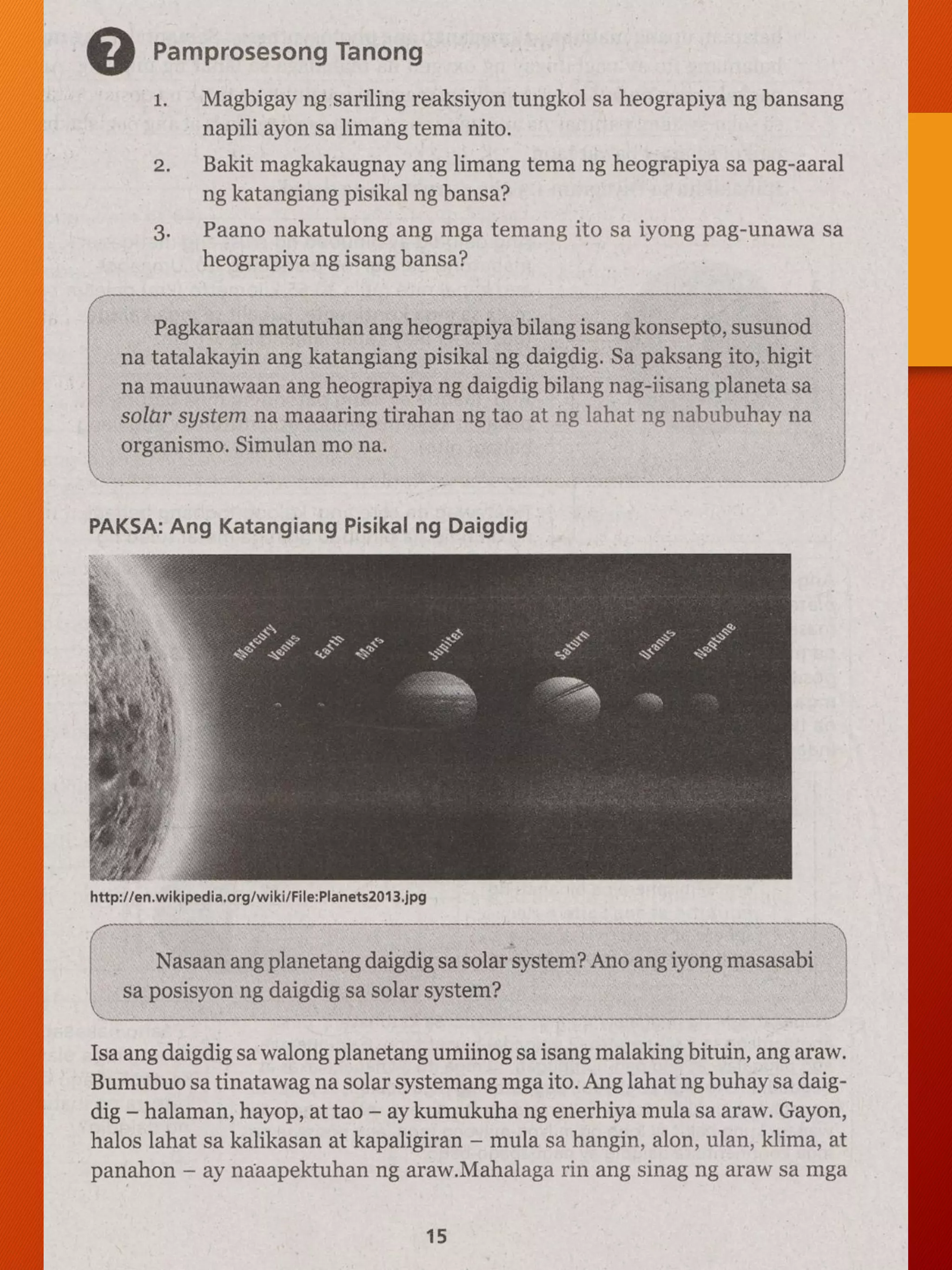 Grade 9 Module in A.P. (First Quarter) | PDF