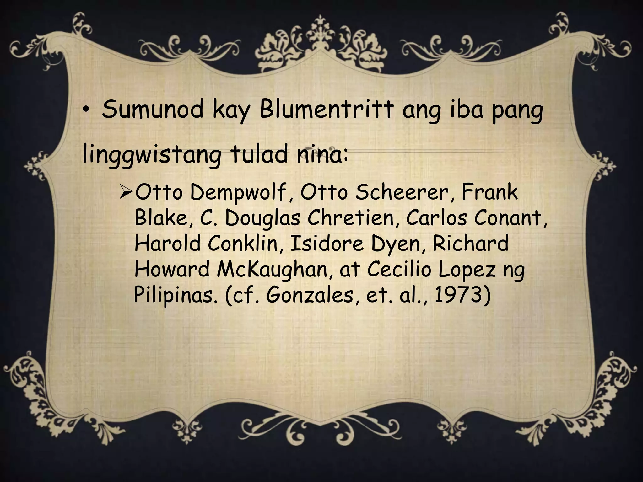 Kasaysayan ng linggwistika (1) | PPTX