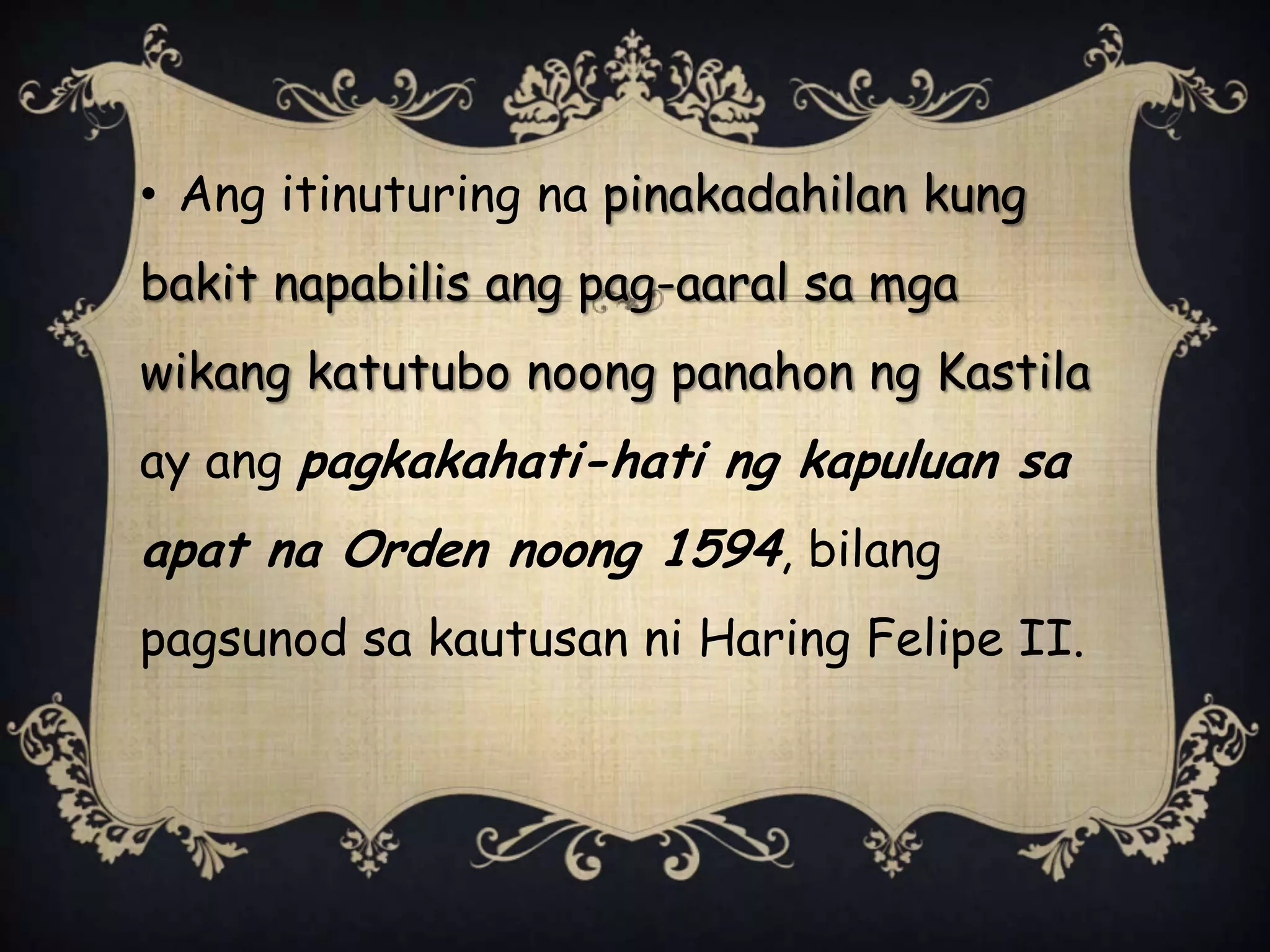 Kasaysayan ng linggwistika (1) | PPTX