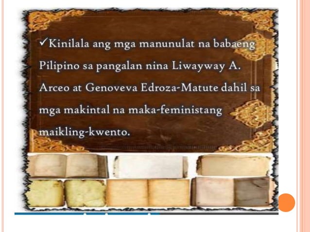 Kasaysayan ng maikling kwento | PPTX