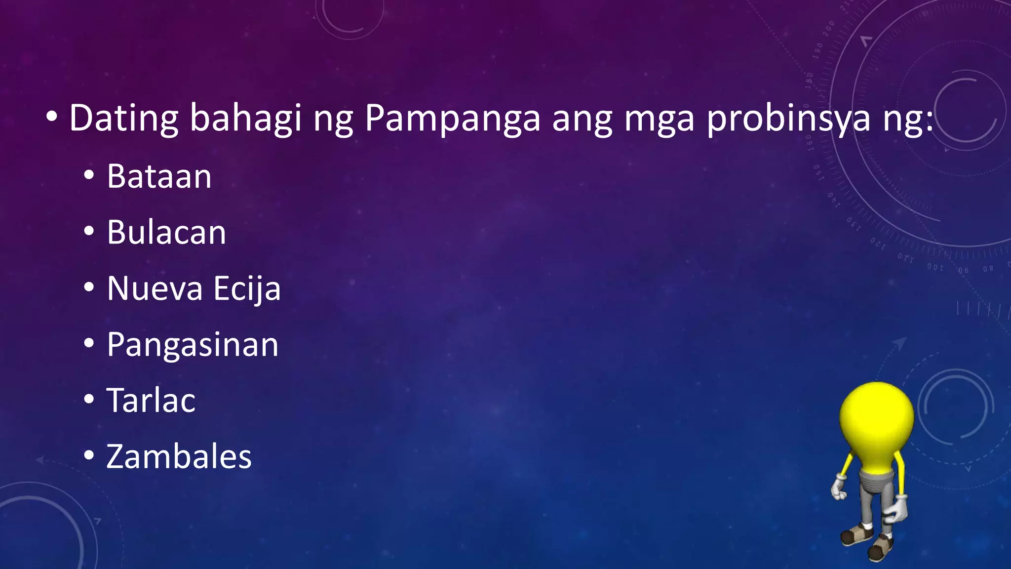 Kasaysayan ng mga Lalawigan sa Gitnang Luzon | PPTX Kasaysayan ng mga Lalawigan sa Gitnang Luzon | PPTX