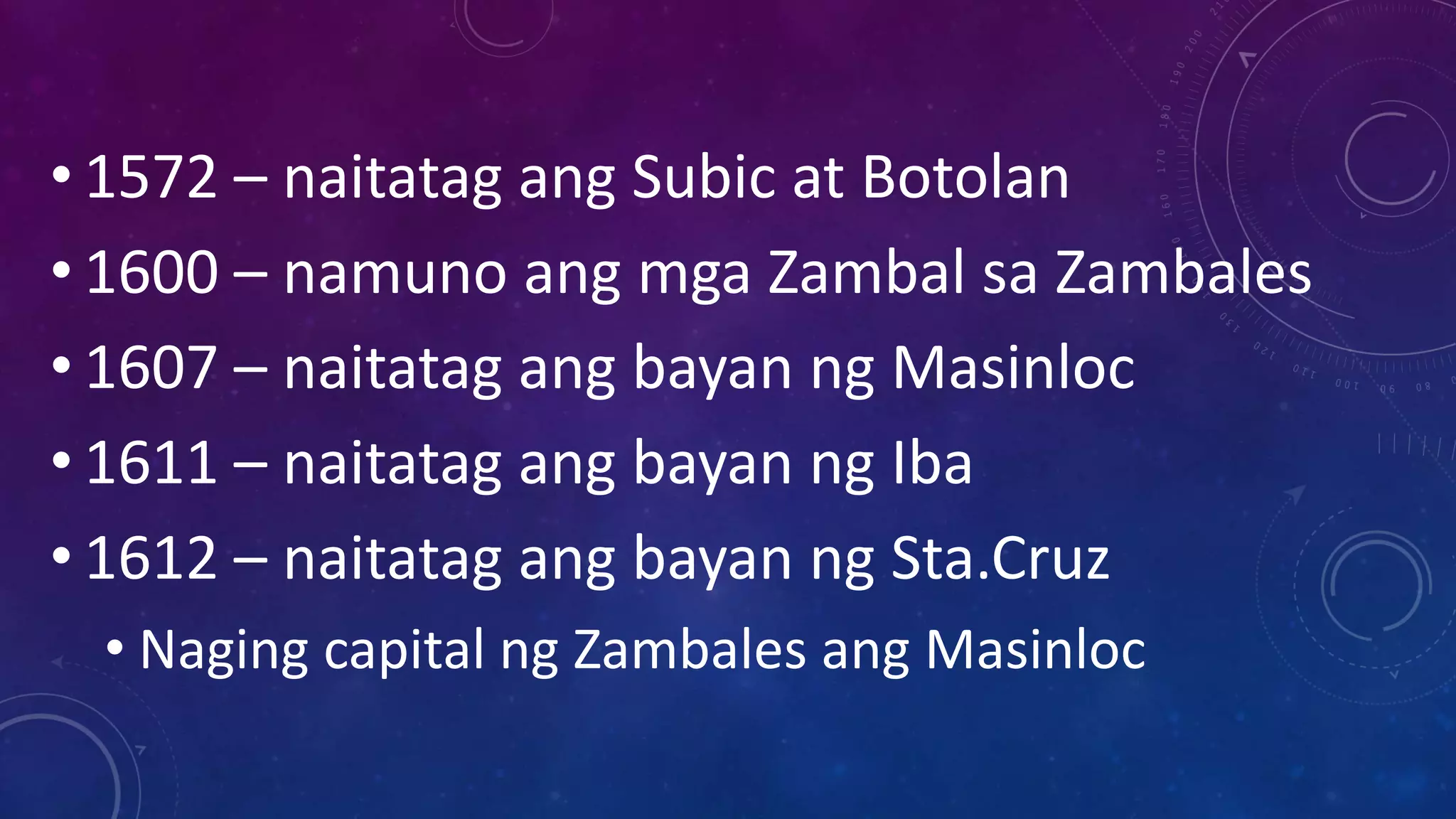Kasaysayan ng mga Lalawigan sa Gitnang Luzon | PPTX