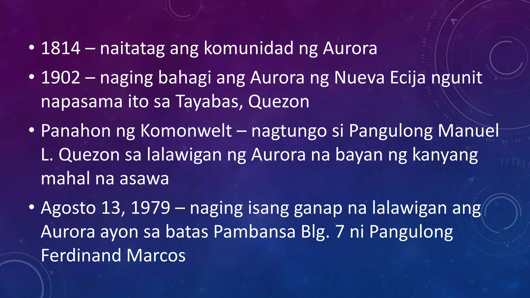 Kasaysayan ng mga Lalawigan sa Gitnang Luzon | PPTX