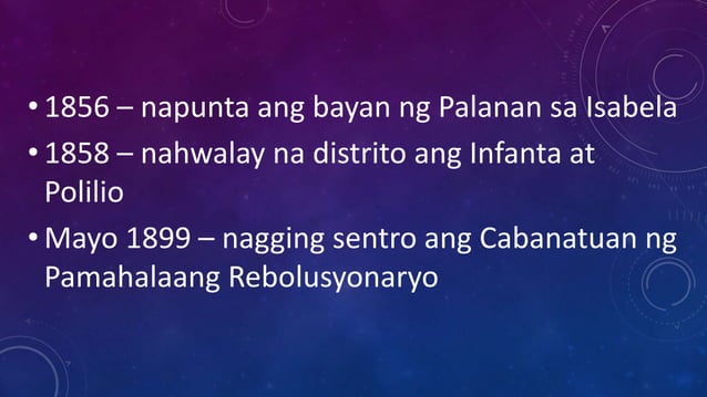 Kasaysayan ng mga Lalawigan sa Gitnang Luzon Kasaysayan ng mga Lalawigan sa Gitnang Luzon