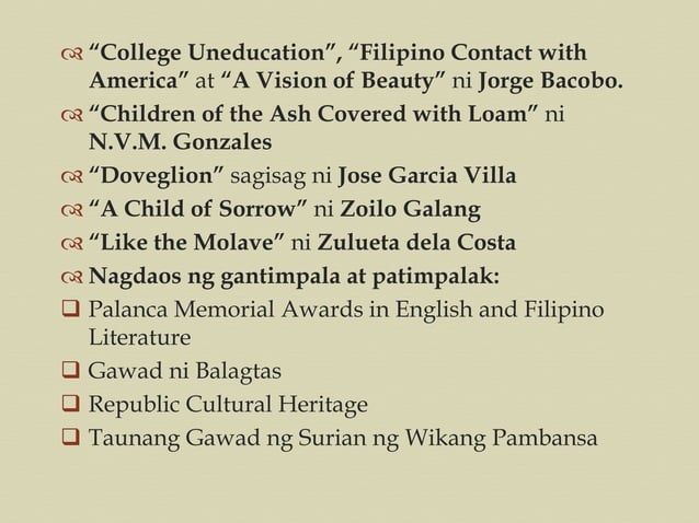 Maikling Kasaysayan ng Panitikang Pilipino | PDF