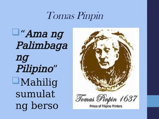 kasaysayan ng panulaang pilipino sa .pptx