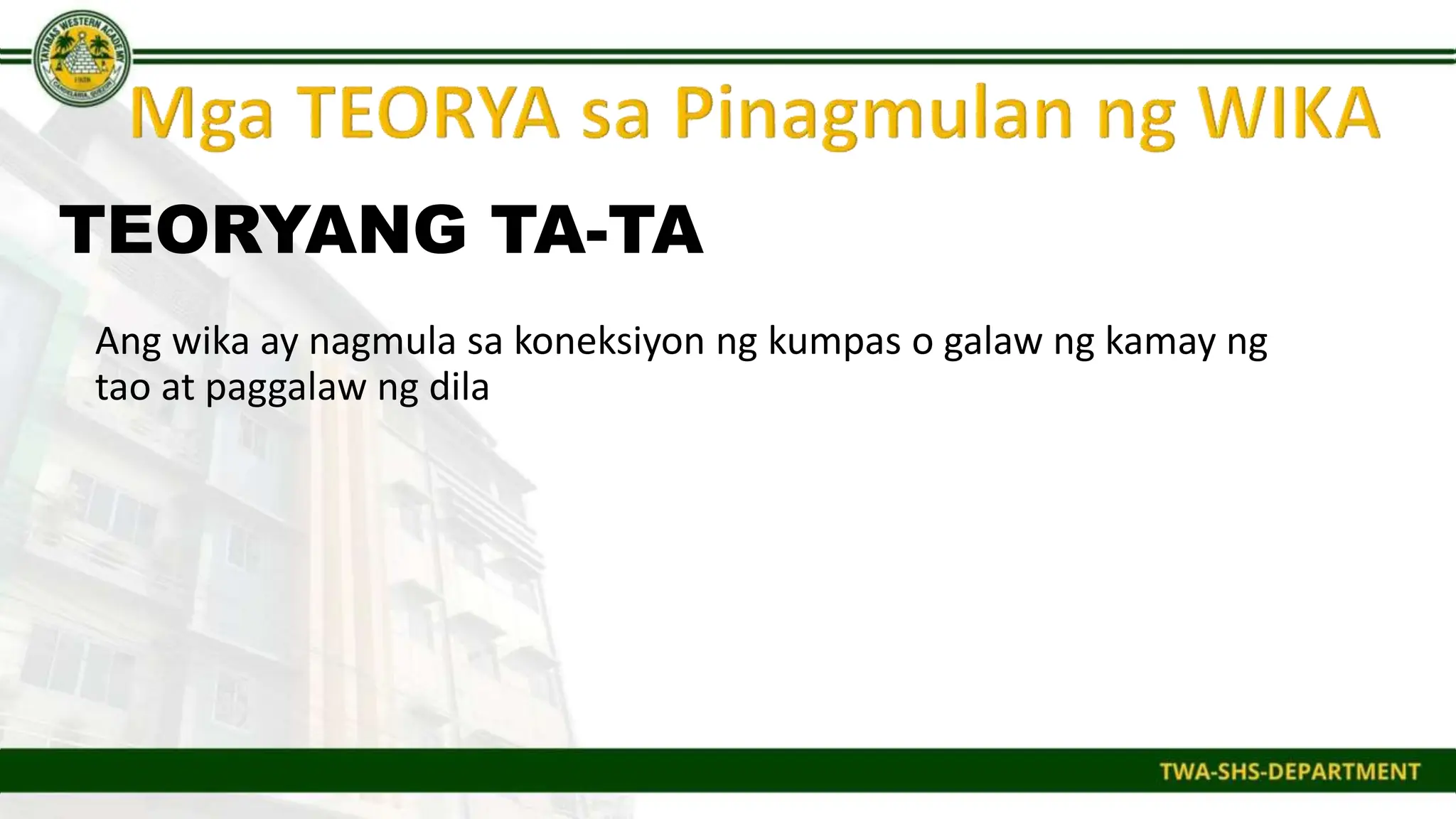 kasaysayan ng wika | PPTX