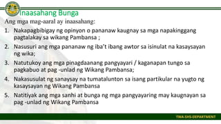 kasaysayan ng wika | PPTX