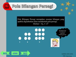 Kasera ade liana nim. 1652210045 (pola bilangan) | PPT