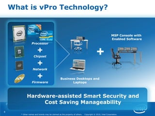 Kaseya Connect 2011 - Leveraging vPro (intel) | PPT