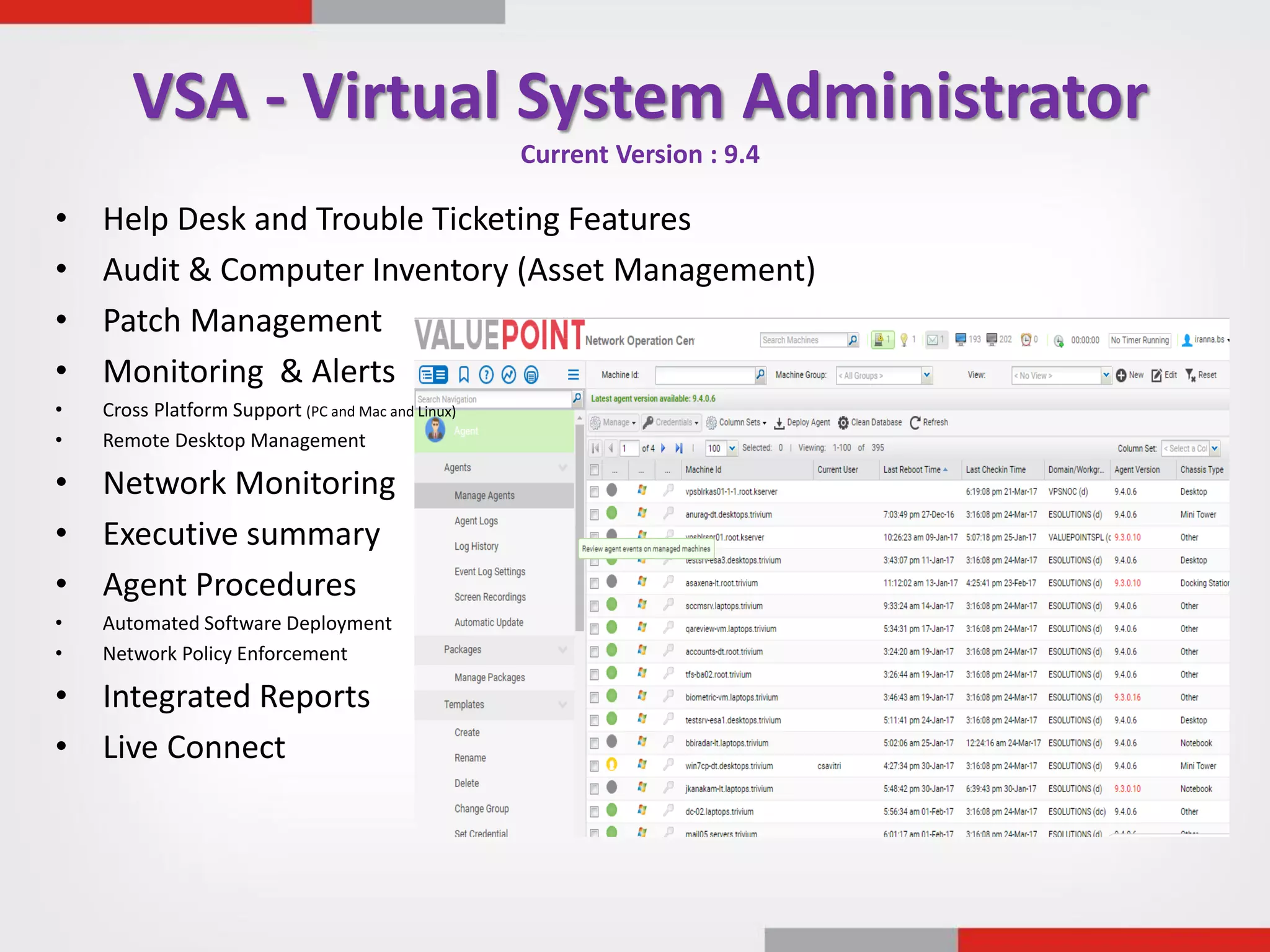 Kaseya monitoring tool | PDF