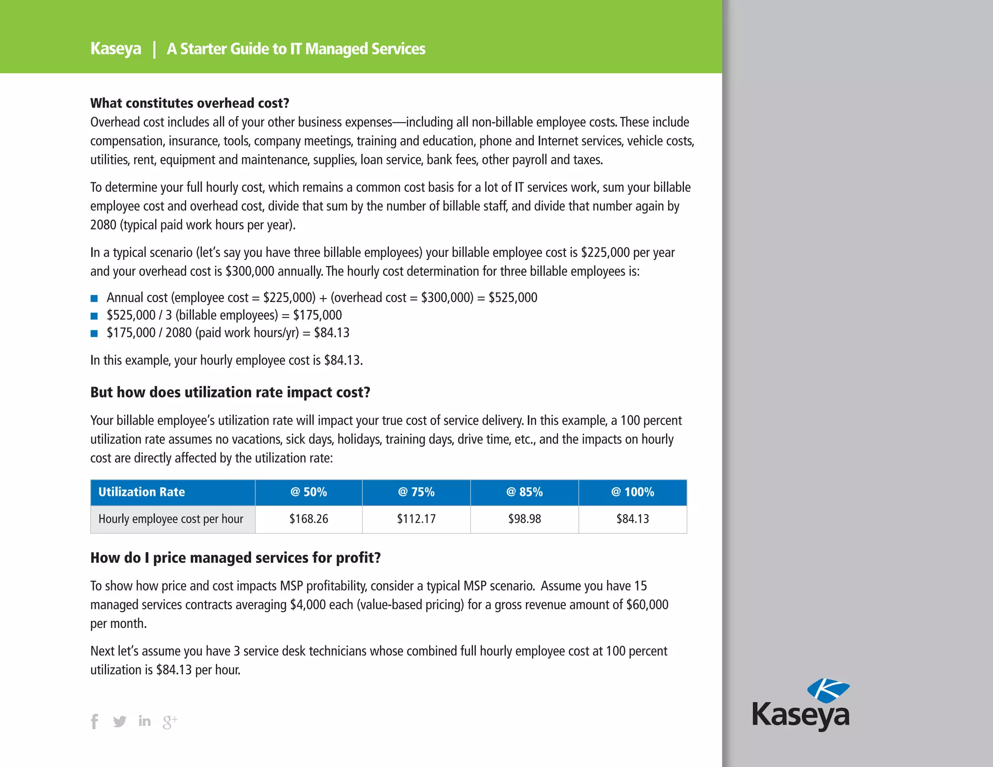 Kaseya msp starterguide | PDF