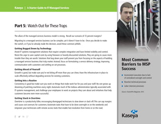 Kaseya msp starterguide | PDF