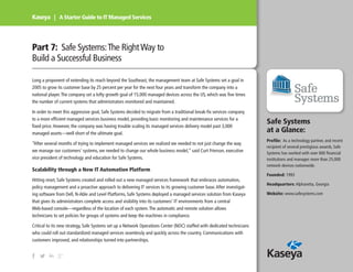 Kaseya msp starterguide | PDF