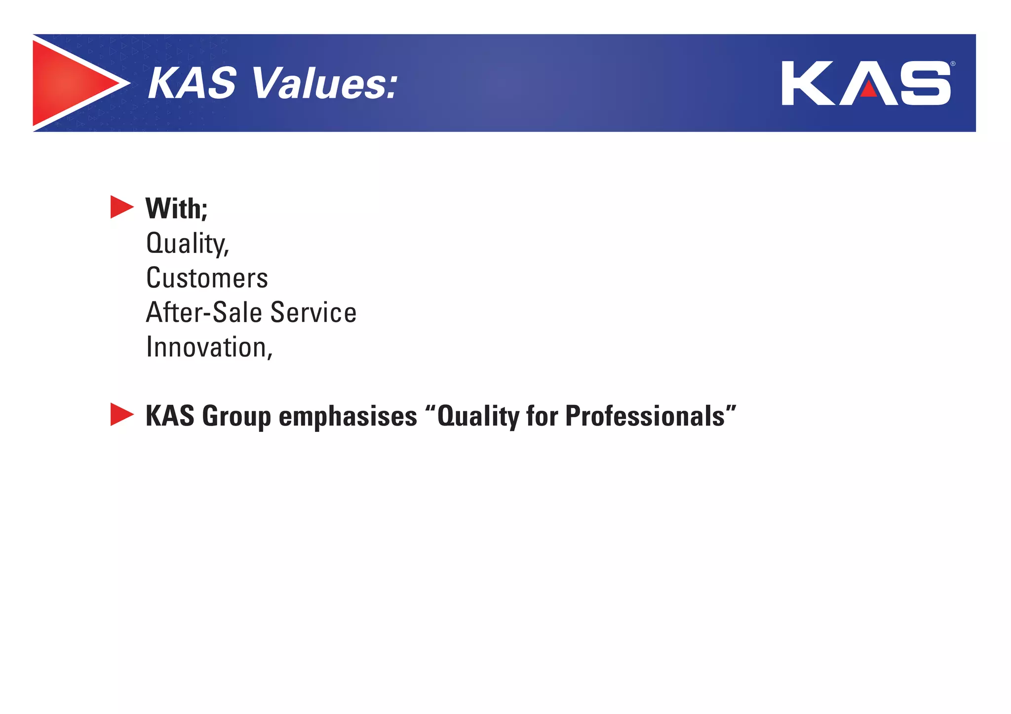 KAS Group - Who we are | PPT