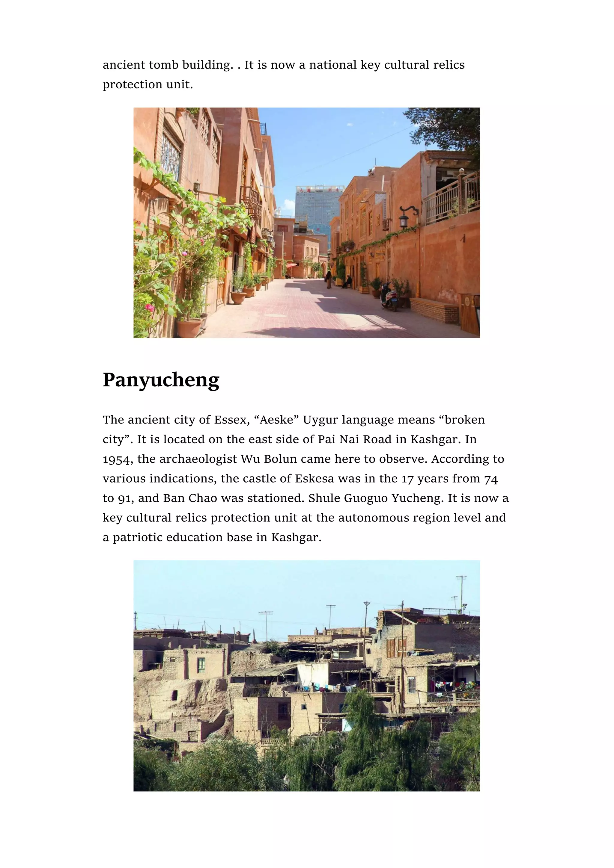 Kashgar ancient city | PDF