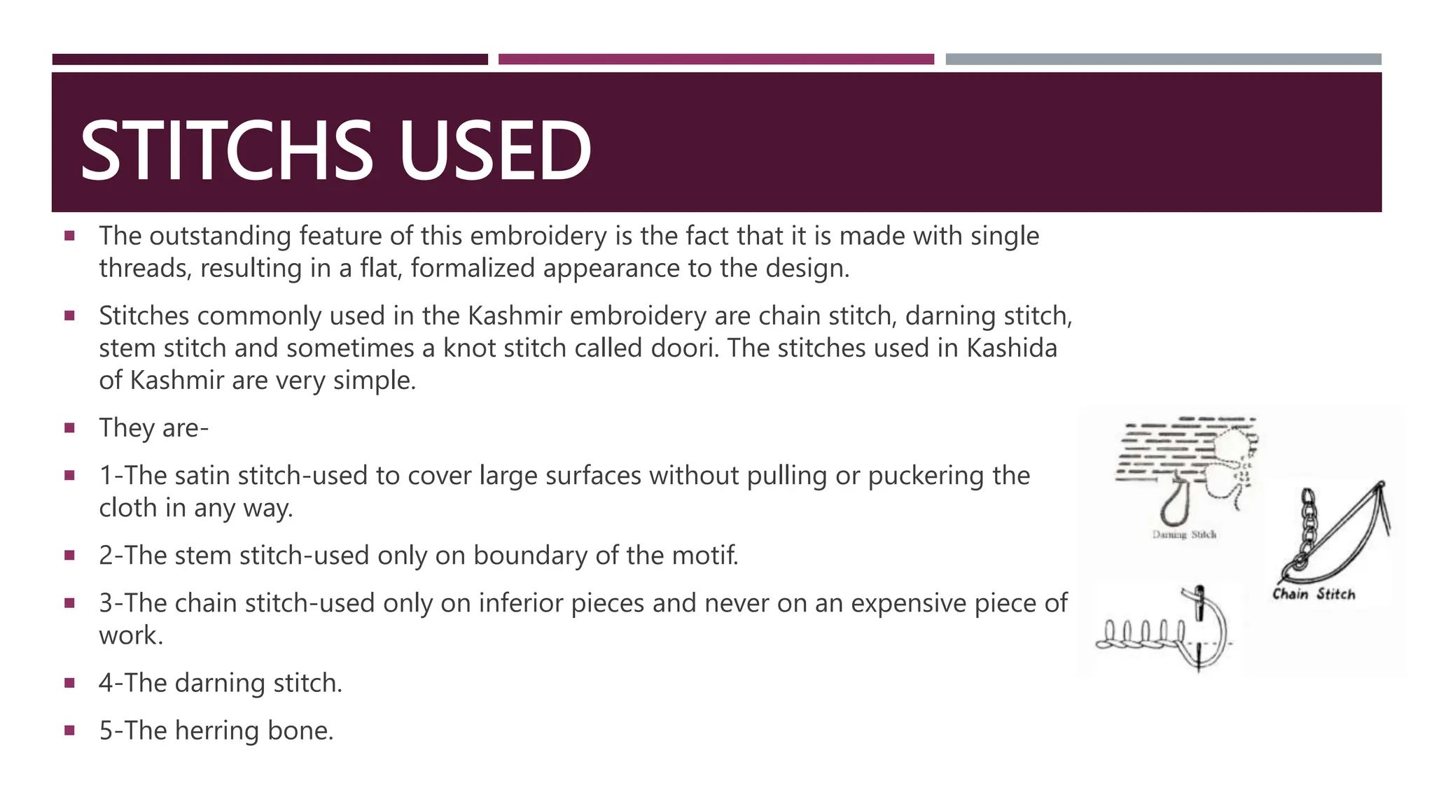 kashida of Kashmir embroidery presentation .pptx