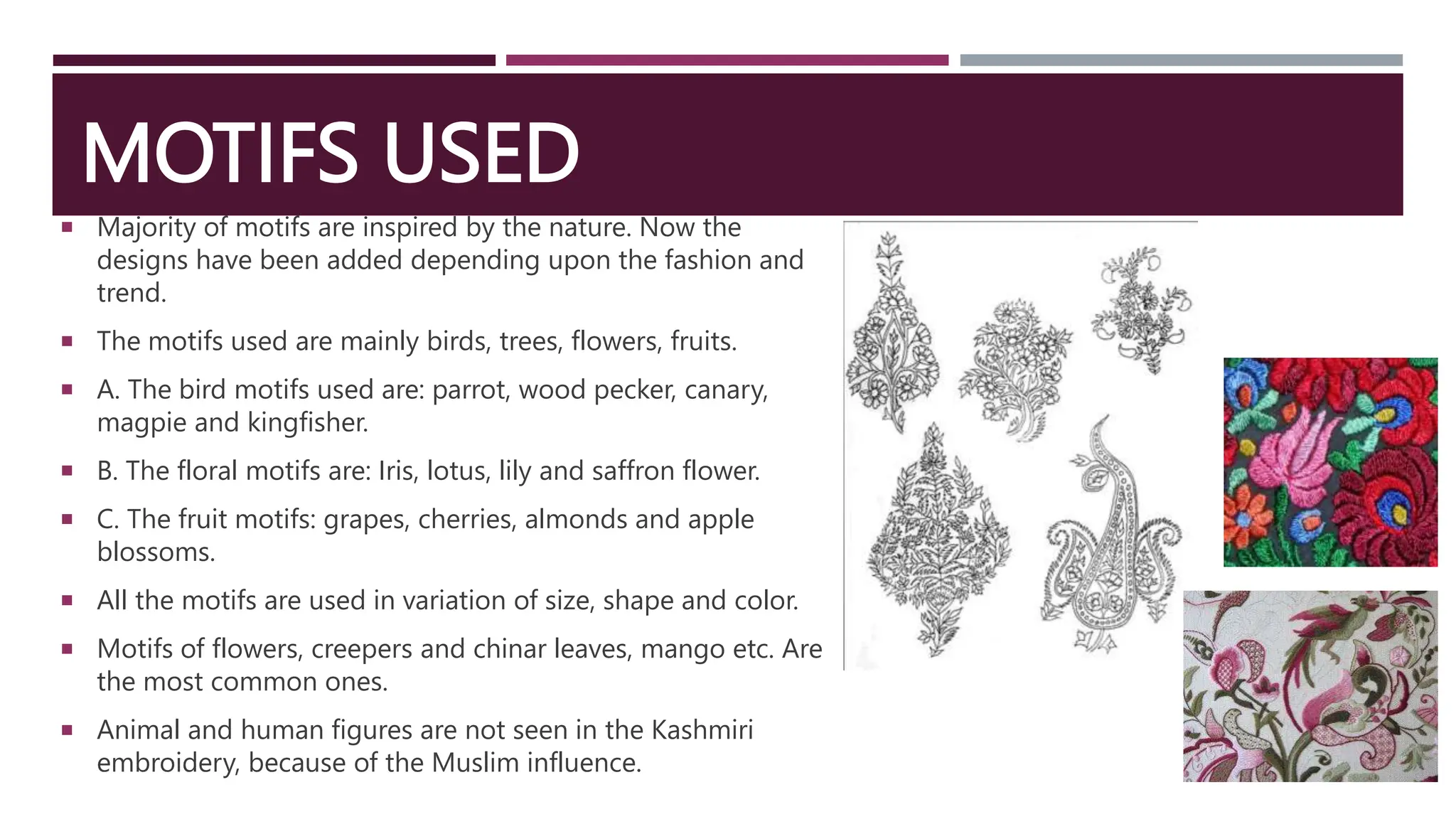 kashida of Kashmir embroidery presentation .pptx