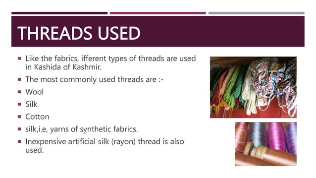 kashida of Kashmir embroidery presentation .pptx | Women\'s Intimates ...