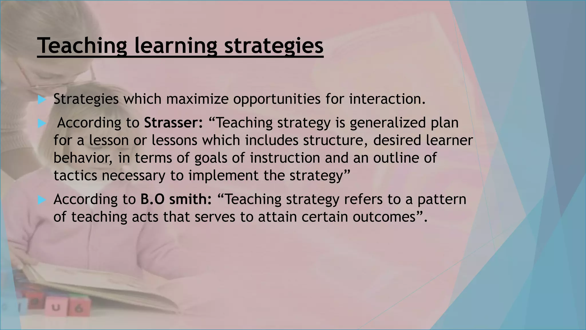 teaching learning strategies | PPTX