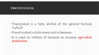 Growth Hormones regulators and plant hormones | PPT