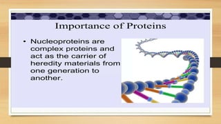 Proteins introduction and its structure. | PPTX