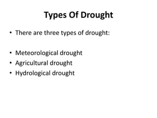 Drought indices | PPTX