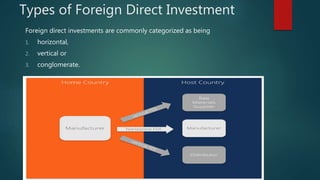 Foreign Direct Investment | PPTX