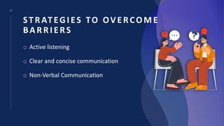 Overcoming the Communication Barriers while communications | PPTX