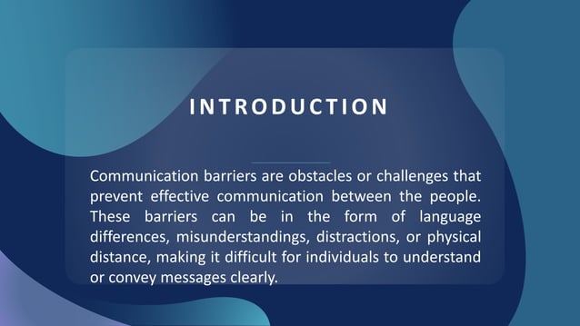Overcoming the Communication Barriers while communications | PPT | Free ...